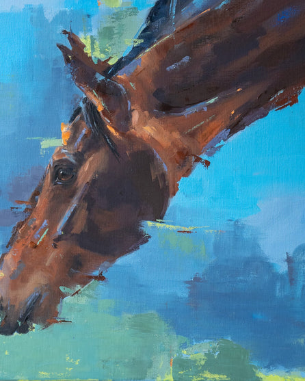Horse Paintings for Sale | Equestrian Paintings by Weatherly ...