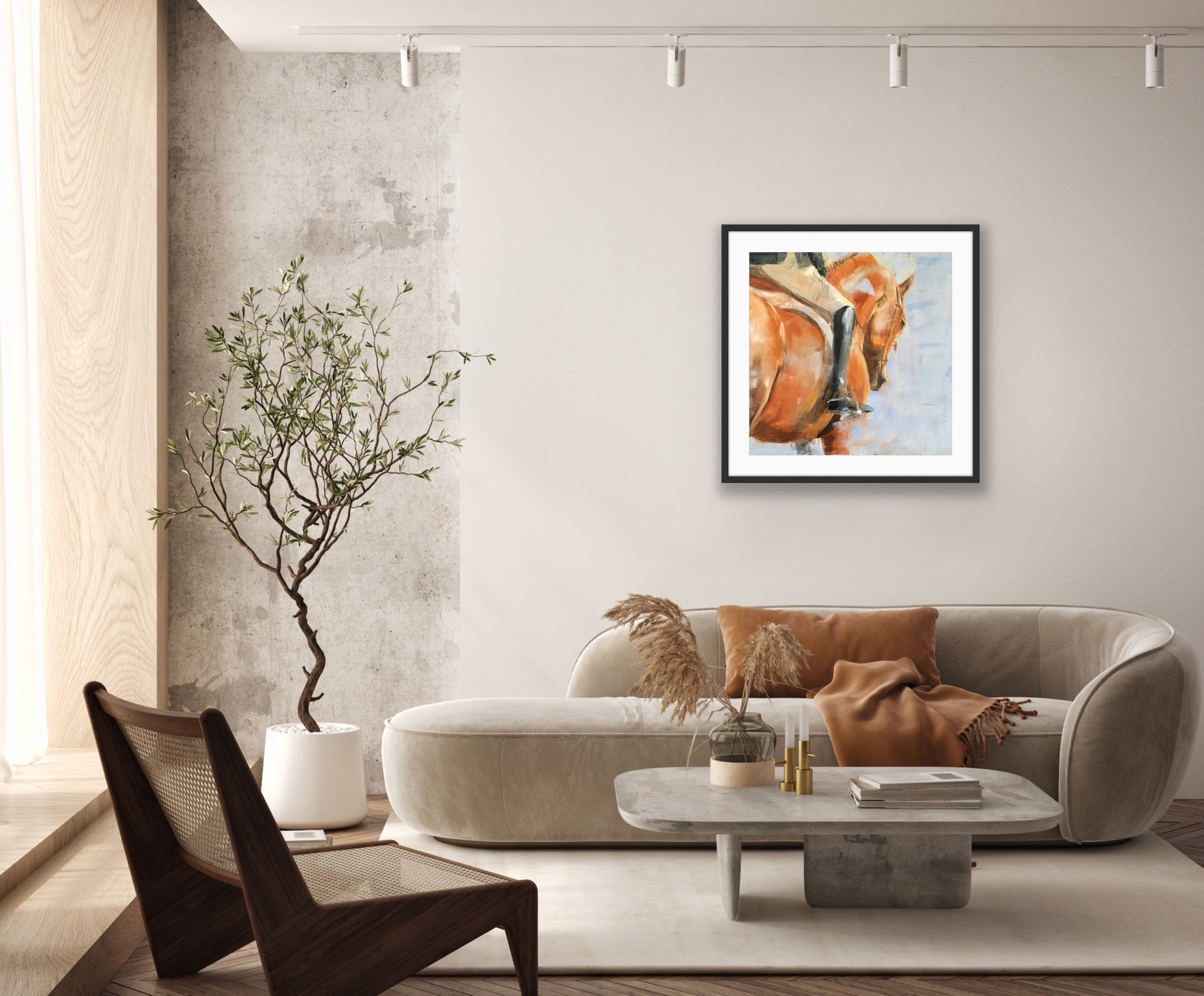 Gathered | Horse Artwork by Weatherly Stroh