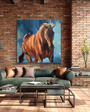 Horse Paintings for Sale | Equestrian Paintings by Weatherly ...