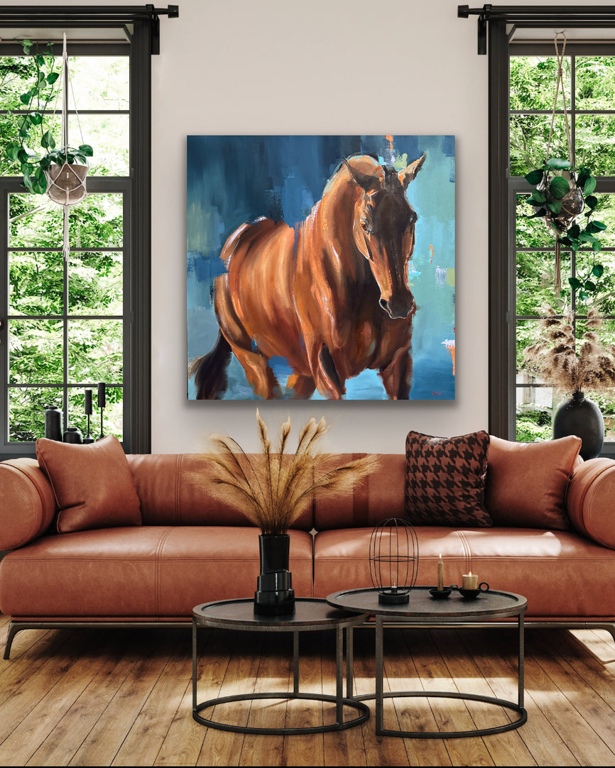 Horse Paintings for Sale | Equestrian Paintings by Weatherly ...