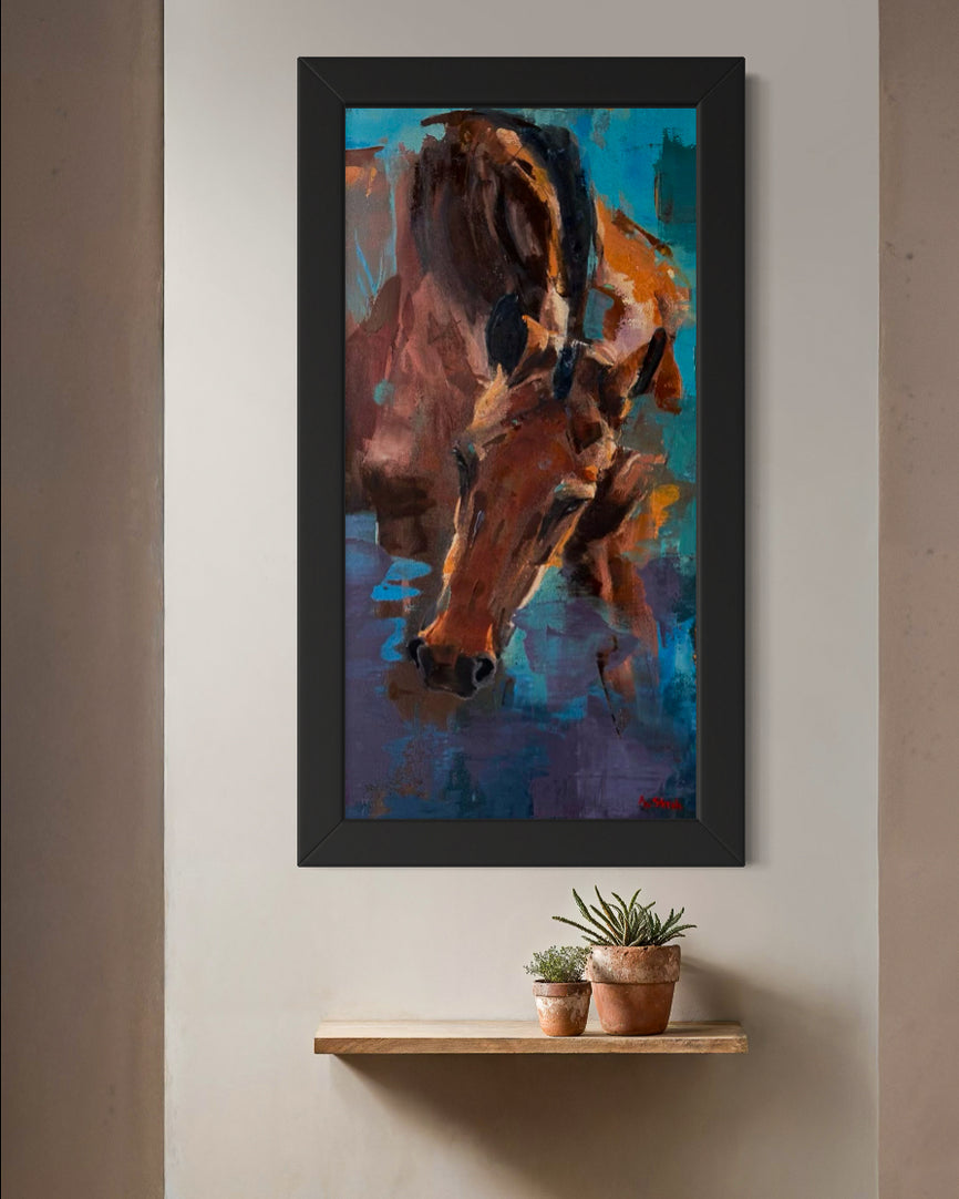 Horse Paintings for Sale | Equestrian Paintings by Weatherly ...
