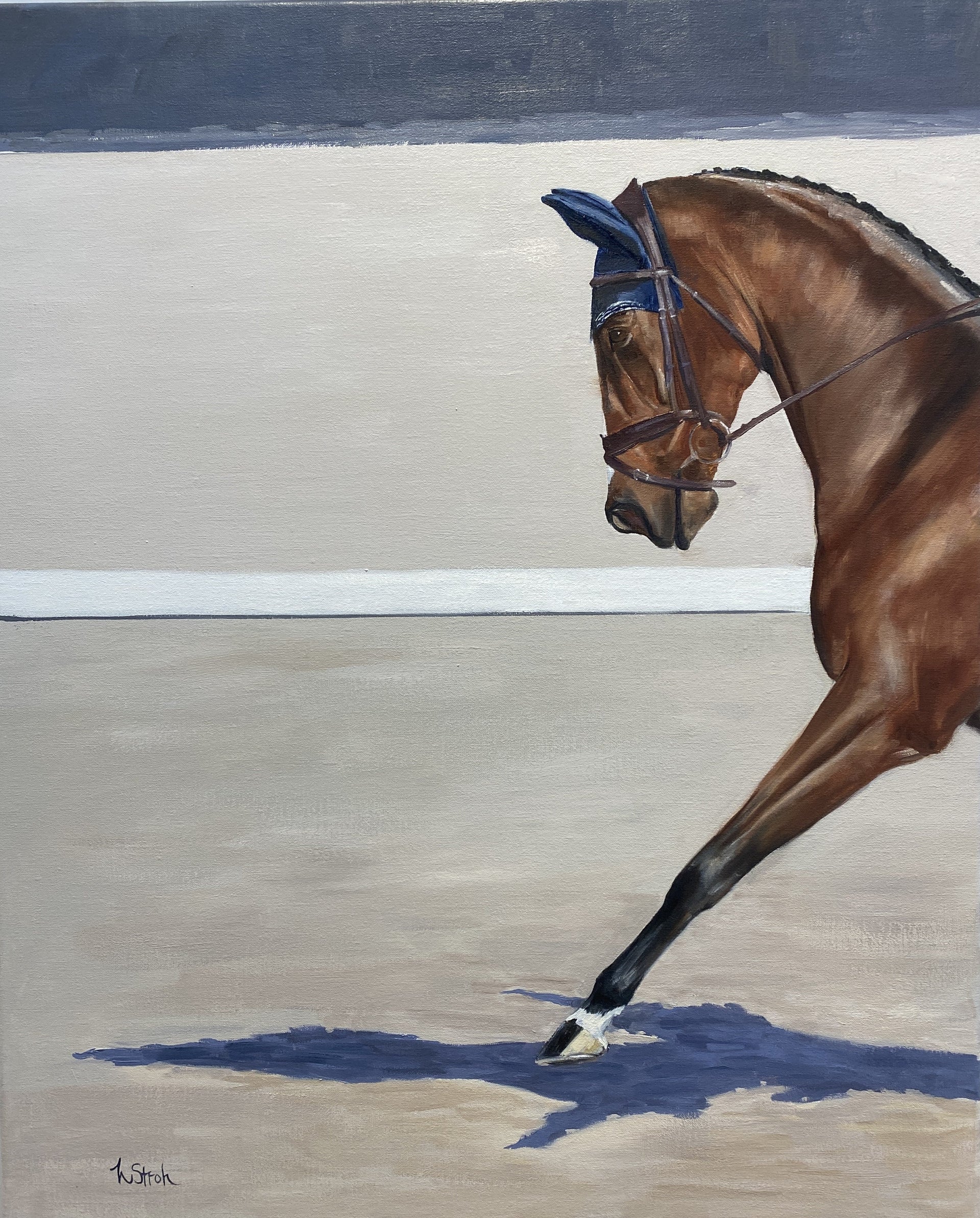 Extension | Equestrian Artwork by Weatherly Stroh